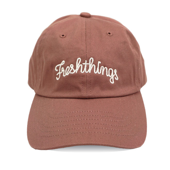 CHAIN STITCH LOGO CAP – FRESHTHINGS / フレッシュシングス 公式サイト